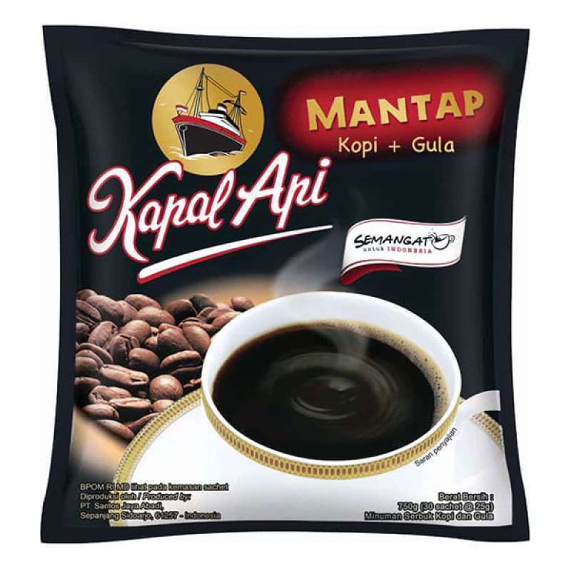 Jual Kapal Api Rasa Mantap Plus Gula Bag 30 Sx25G di Seller Hypermart ...