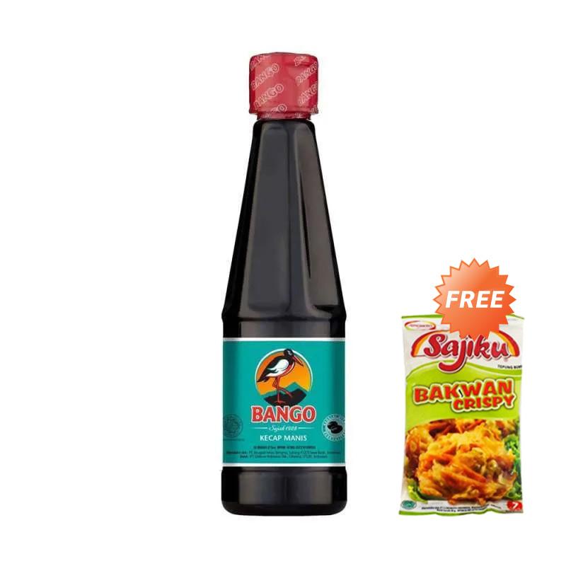 Jual Bango Kecap Manis Botol [275 mL] + Free Sajiku Tepung Bumbu Bakwan ...