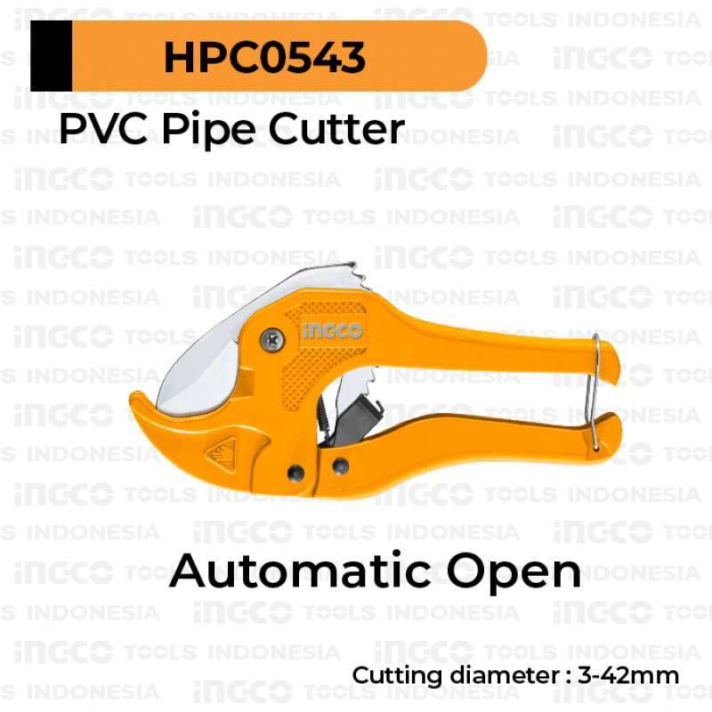 Jual PVC Pipe Cutter (3-42mm) INGCO HPC0543 - Gunting Potong Pemotong Pipa Air PVC di Seller ...