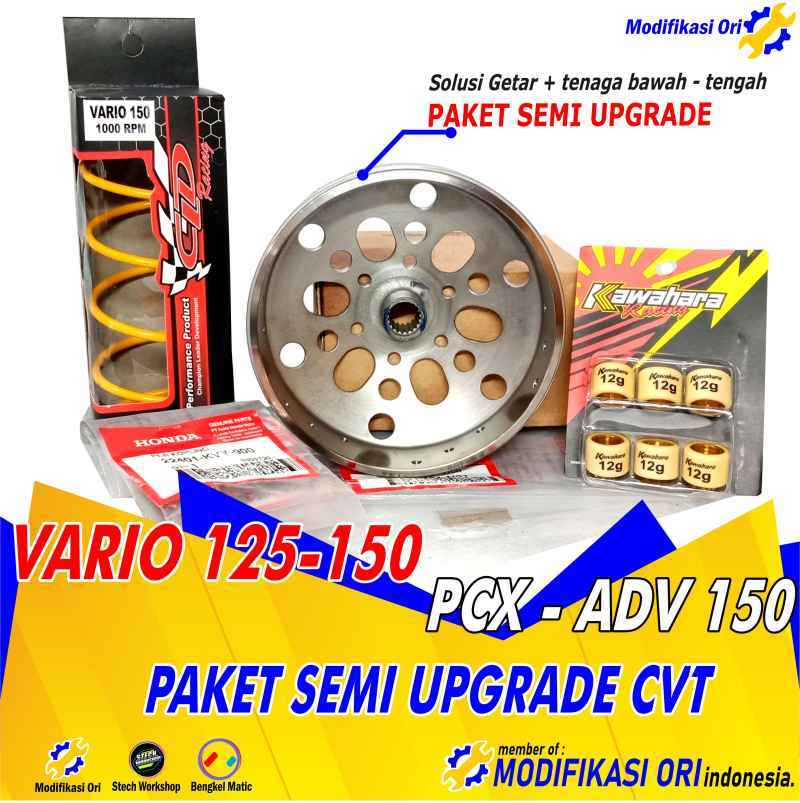 Promo PAKET SEMI UPGRADE CVT HONDA PCX 150 VARIO 125 MANGKOK KAMPAS ... Promo PAKET SEMI UPGRADE CVT HONDA PCX 150 VARIO 125 MANGKOK KAMPAS ...