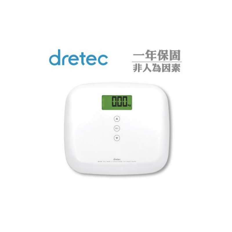 Jual (DRETEC)[Japanese] DRETEC bright Kagamiishi BMI thin scales - white di Seller PChomeSEA ...