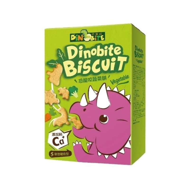 Jual (Dinobite) Dinobite Sayuran biskuit 60g di Seller PChomeSEA - Taipei | Blibli