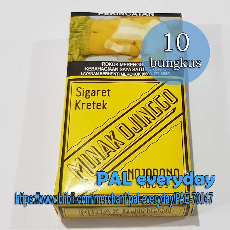 Jual rokok kretek MINAK DJINGGO 10 [1 slop / 10 bungkus @ 10 batang ...