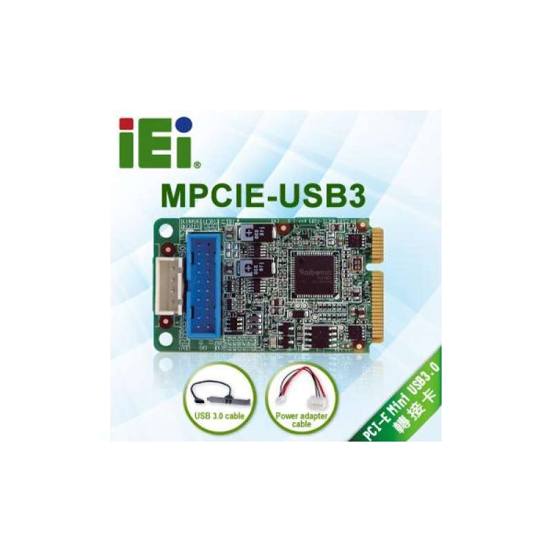 Jual [TAITRA] iEi MPCIE-USB3/PCI-E Mini USB3.0 Adaptor Card di Seller ...