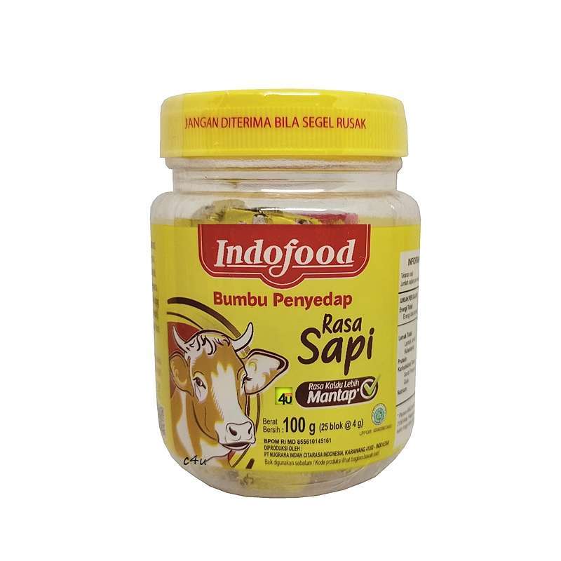 Jual Indofood - Kaldu SAPI Blok Penyedap Rasa [100 gr] di Seller ...
