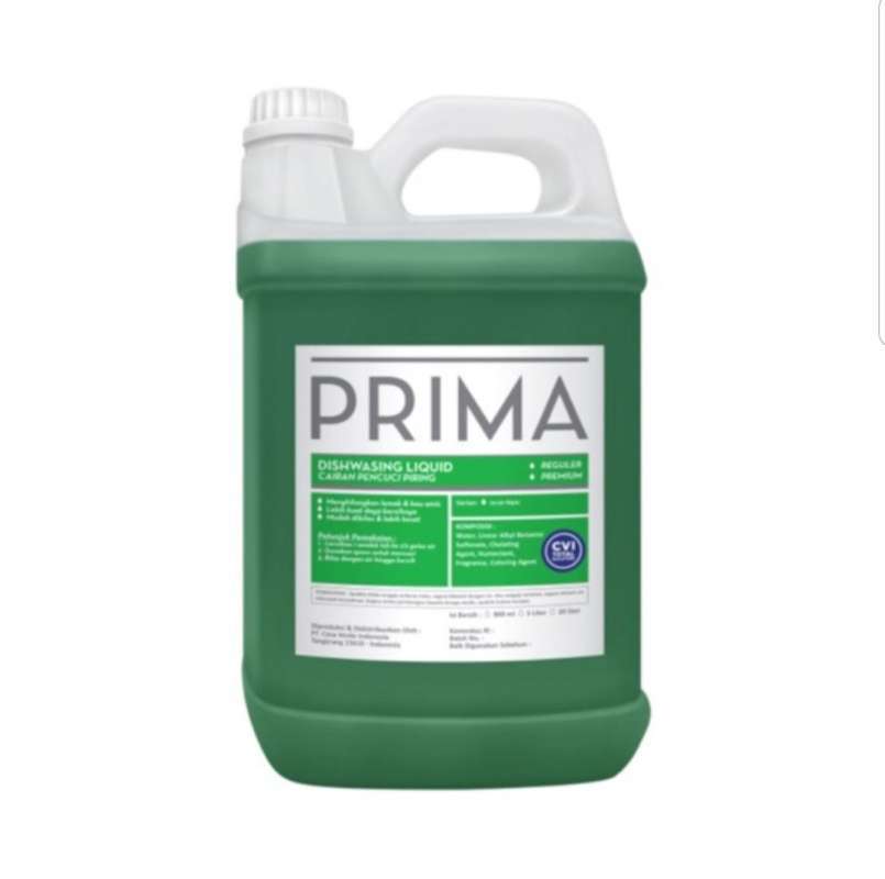 Jual Prima Dishwashing Liquid Premium Lime 5L (Jerigen) di Seller ...