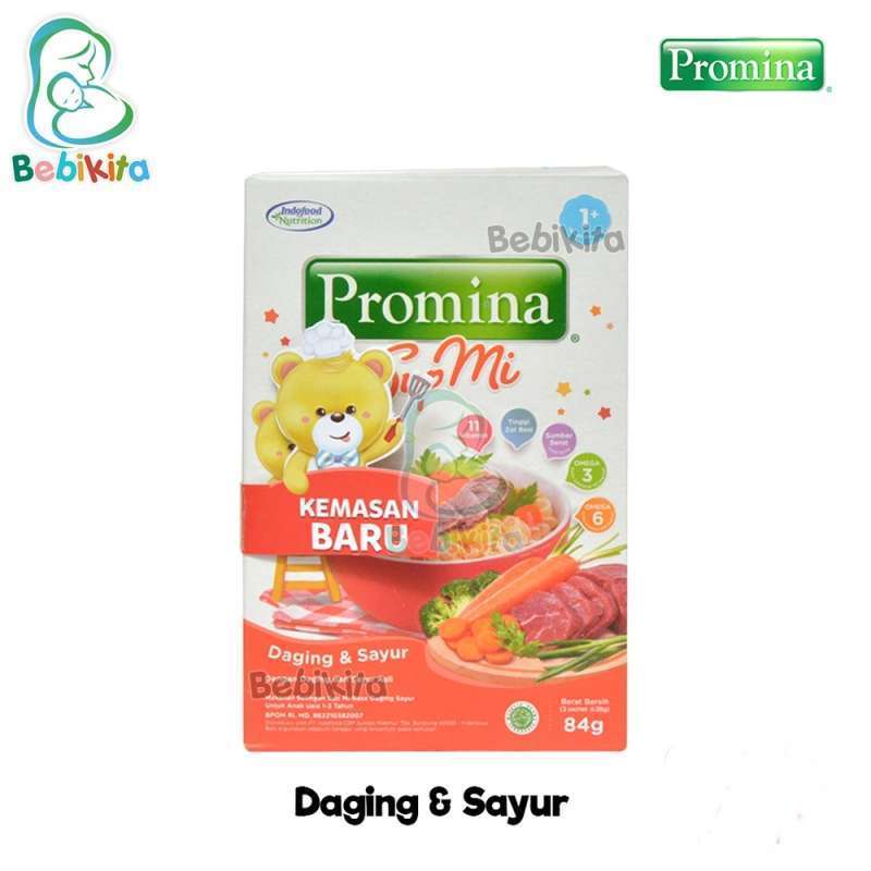 Jual Promina Sup Mie Rasa Daging Sayur Makanan Pendamping Asi Bayi 84gr ...