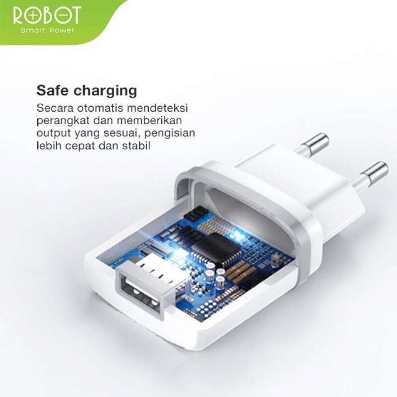 Promo ROBOT VIVAN RT-K7 Charger Adaptor Micro USB 5V 1A ORIGINAL Diskon ...