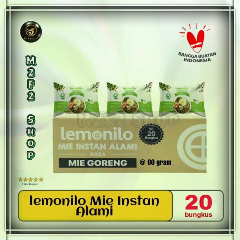 Jual Mi/Mie Lemonilo Instant Goreng Rasa Mie Goreng - 80 gr (Kemasan ...