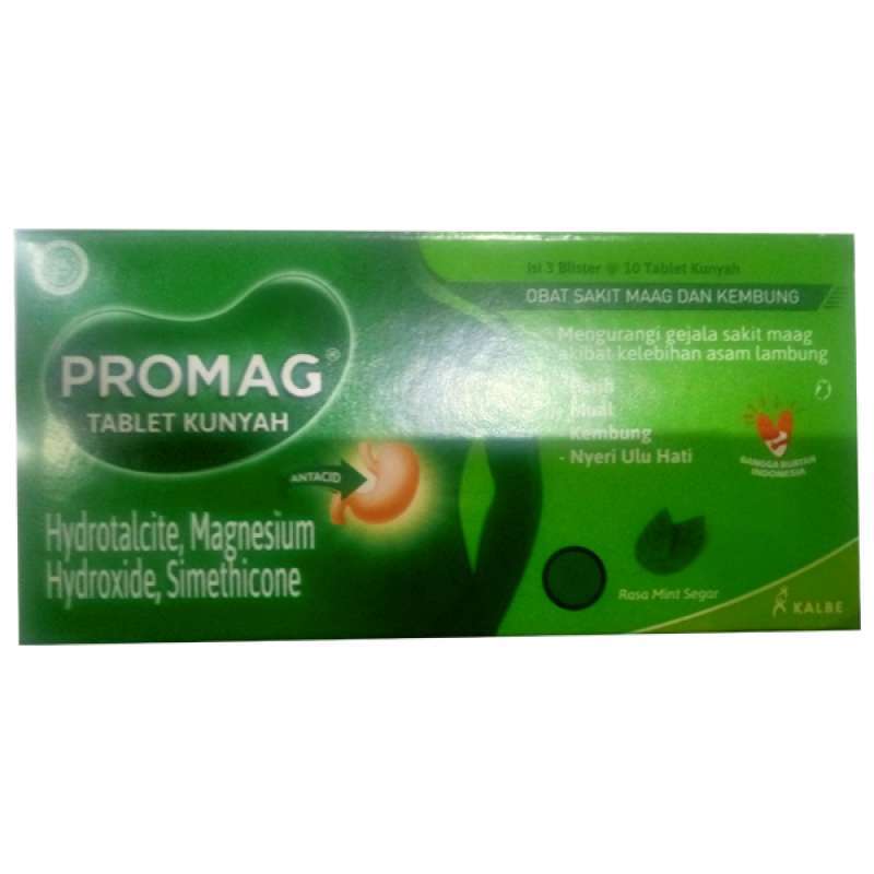 Jual Kalbe Promag Obat Maag Tablet [1 Box] di Seller CV PUMUNU ...
