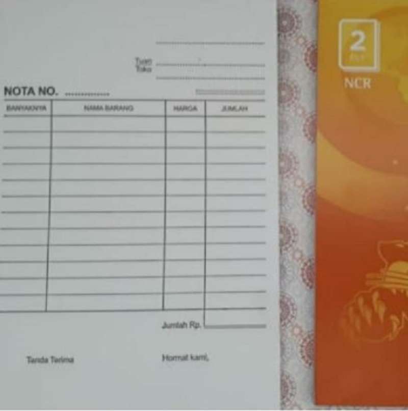 Jual Buku Nota Kontan Paperline Ncr 2 Ply Kecil Ecer Di Seller Sb ...