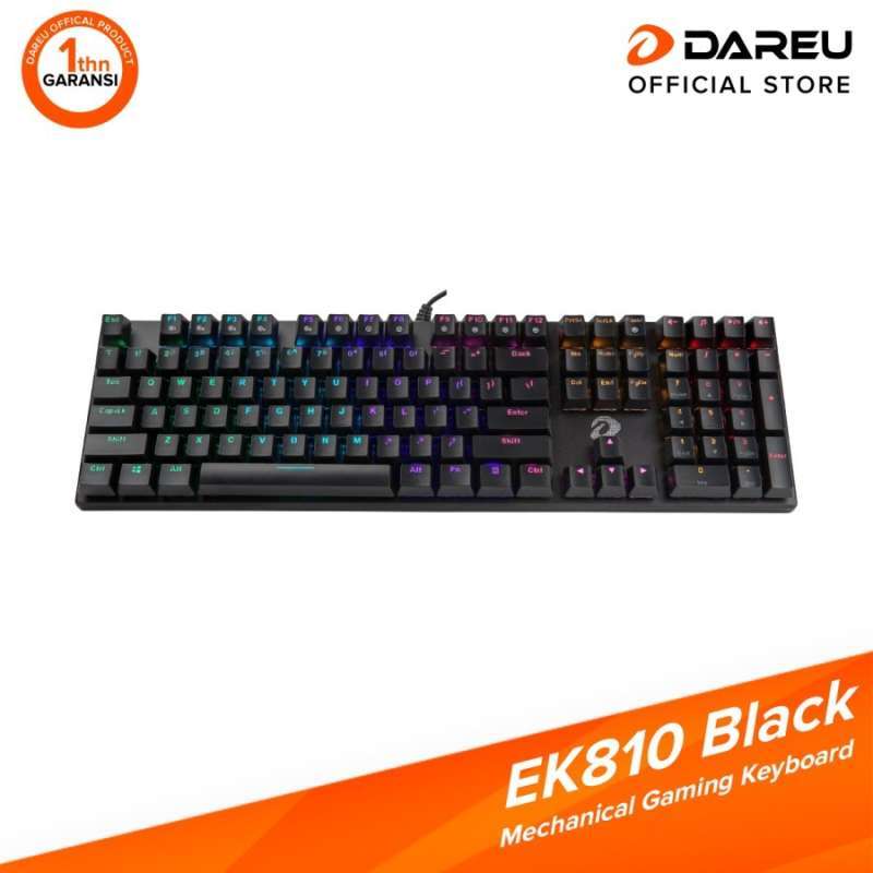 Jual DAREU EK-810 Mechanical Keyboard Black di Seller Ans Comp Official ...