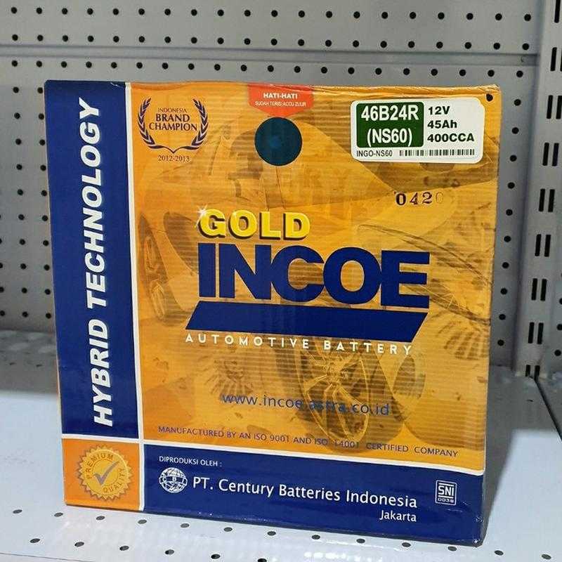 Jual Incoe Gold Aki Mobil Ns60 (garansi 6 Bulan) Pabrik Astra Group Di Seller And66 Trading ...