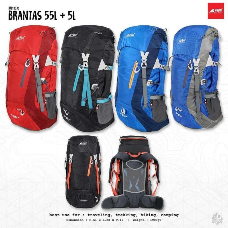 Jual Tas Gunung Rei Brantas Original Terbaru - Harga Promo Murah Juli ...