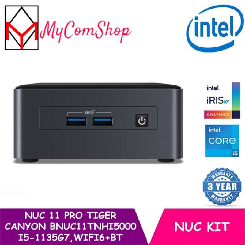 Jual INTEL NUC 11 PRO i5-1135G7 TIGER CANYON BNUC11TNHi5000 BAREBONE di ...