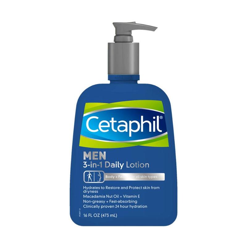 Jual Cetaphil Men 3-in-1 Daily Lotion [473mL/16 fl OZ] di Seller ...