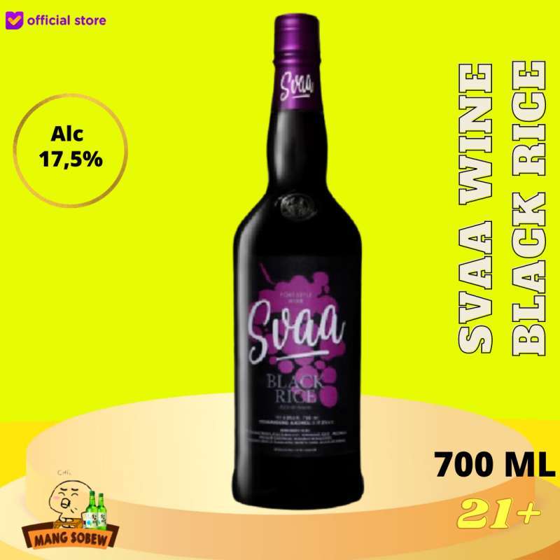 Jual Svaa Wine Black Rice 700 ML di Seller MangSobew - Petukangan ...
