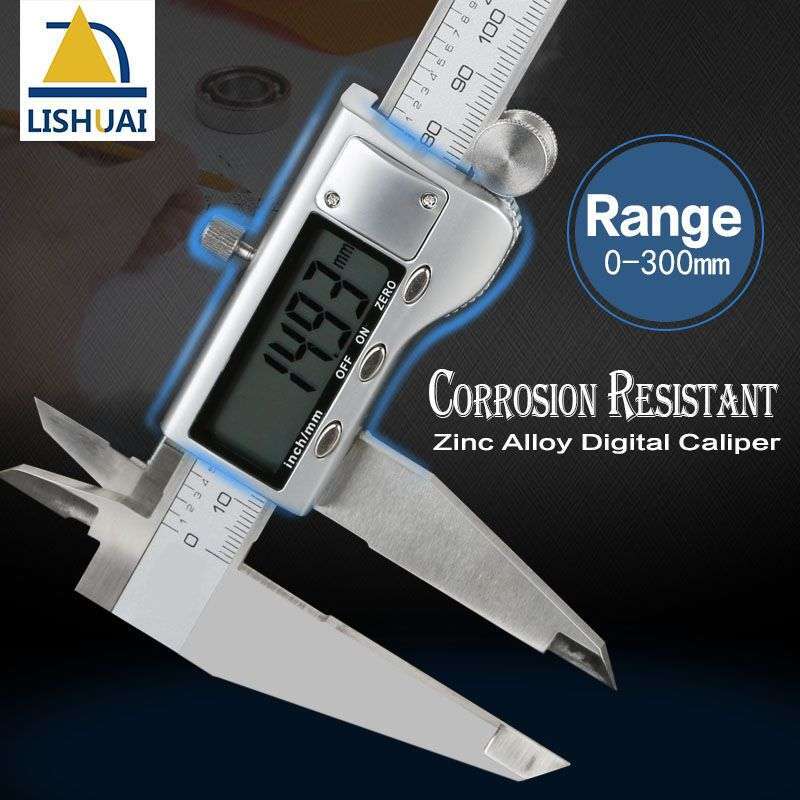 Jual Digital Caliper 300mm 12 Inch Jangka Sorong Stainless Steel Vernier 30 30cm 300 Mm Sigmat ...