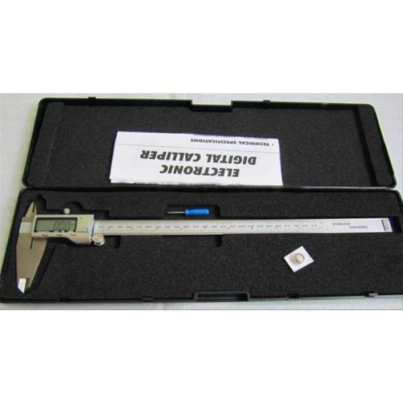 Jual Digital Caliper 300mm 12 Inch Jangka Sorong Stainless Steel Vernier 30 30cm 300 Mm Sigmat ...