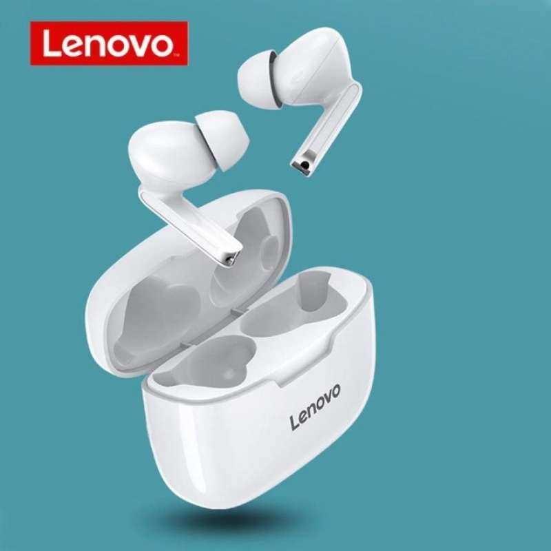Jual LENOVO XT90 - TWS Bluetooth Earphone with 300mAh Storage Box - Putih di Seller TOKUNIKU ...