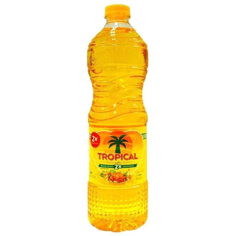 Jual Tropical Minyak Goreng Botol 1000 ml | Tropical 1 Liter di Seller ...