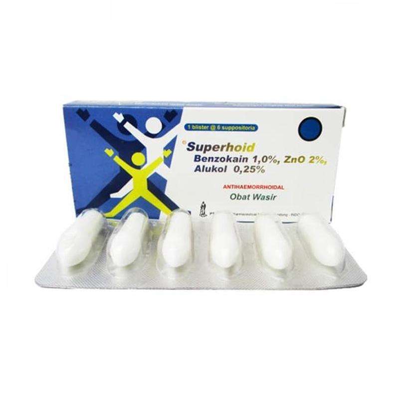 Jual Superhoid box isi 6 suppositoria di Seller Lstore1993 - Pal Meriam ...