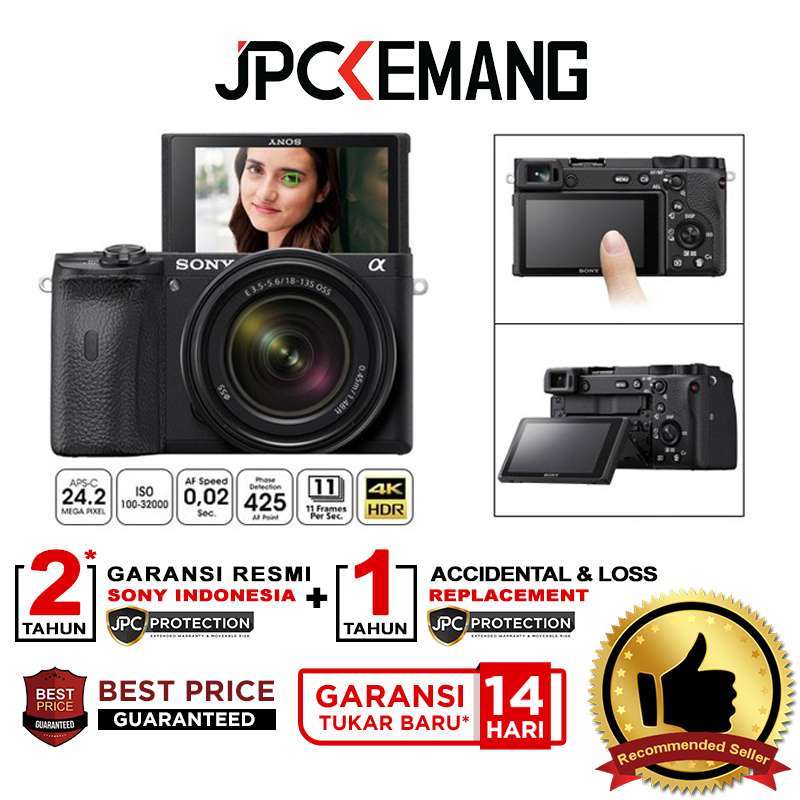 Promo Jpc Kemang Sony Alpha A6600 Kit 18-135mm Kamera Mirrorless Garansi Resmi - Standardpackage ...