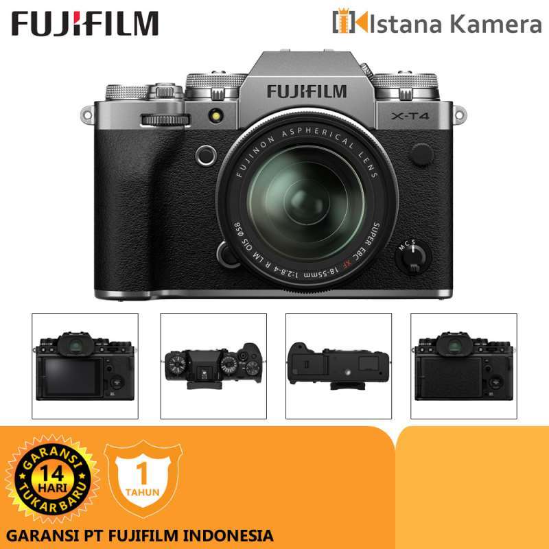 Promo Fujifilm X-T4 Kit 18-55mm Kamera Mirrorless Diskon 9% di Seller ...