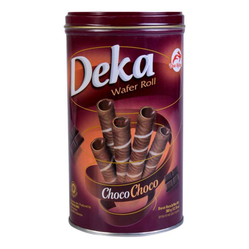 Jual Deka Wafer Roll Choco Kaleng 360g di Seller Baji Pamai Supermarket ...