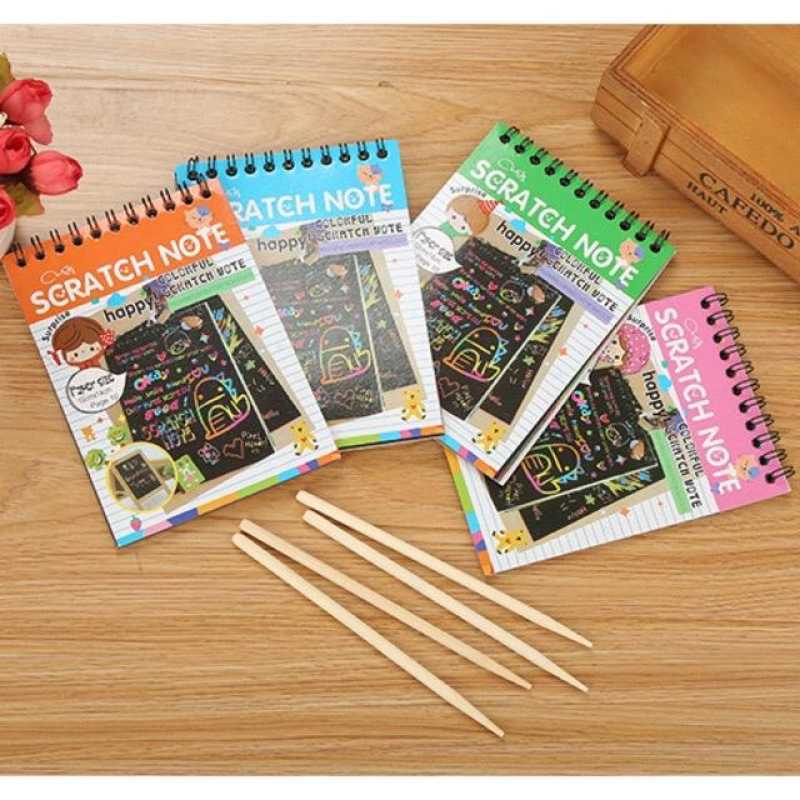 Jual Scratch note book - scratch card - buku corat coret di Seller ... Jual Scratch note book - scratch card - buku corat coret di Seller ...