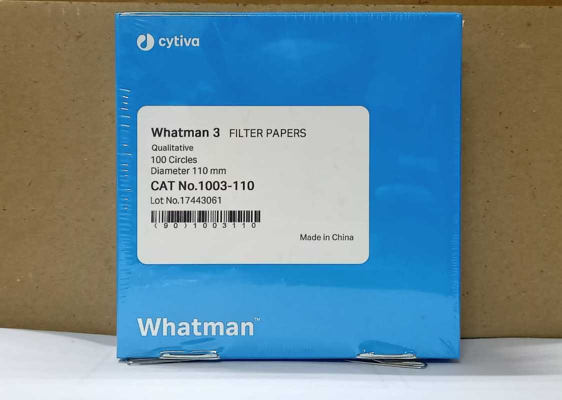 Jual Filter Paper Kertas Saring Grade 3 | Whatman 1003-110 Di Seller ...