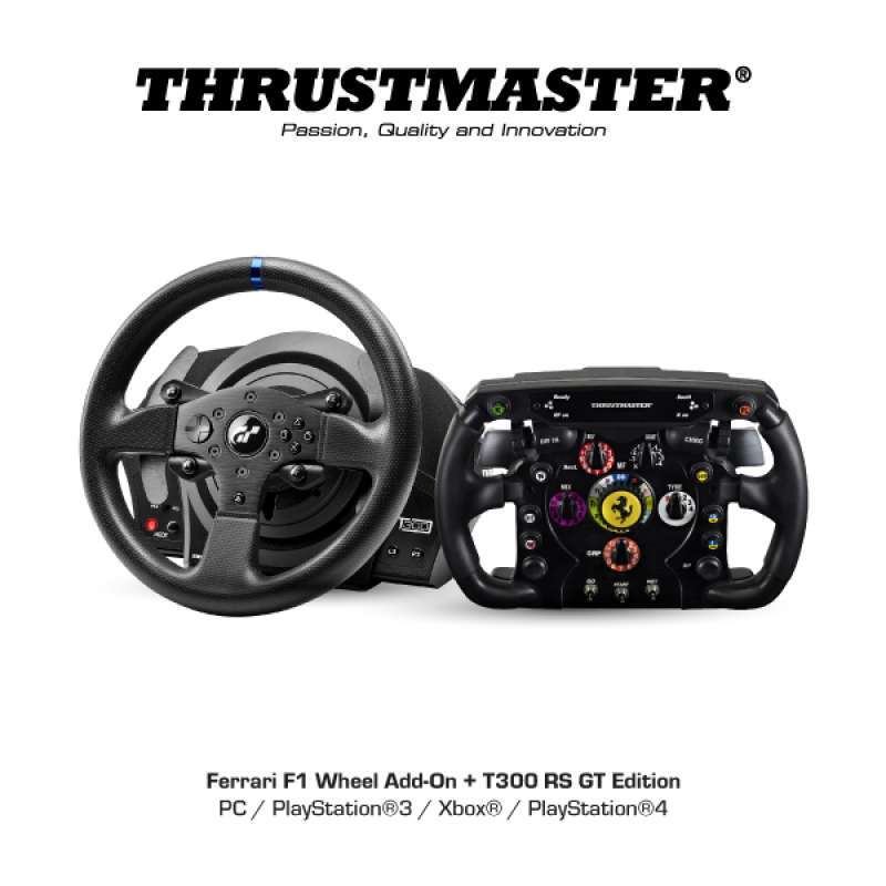 Jual Thrustmaster F1 Wheel Add-ON + Thrustmaster T300 RS GT di Seller ...