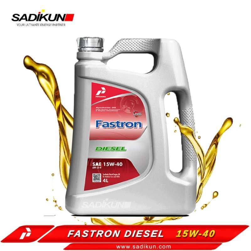Promo Pertamina Fastron Diesel SAE 15W - 40 Oli Pelumas [4 L] Diskon 16 ...