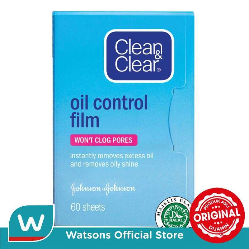 Jual Clean & Clear Oil Control Film [60 Sheets] di Seller WATSONS ...