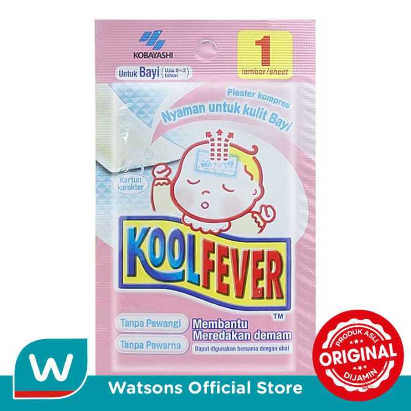 Jual Caplang Kool Fever Baby Termometer [1 Strip] di Seller WATSONS ...