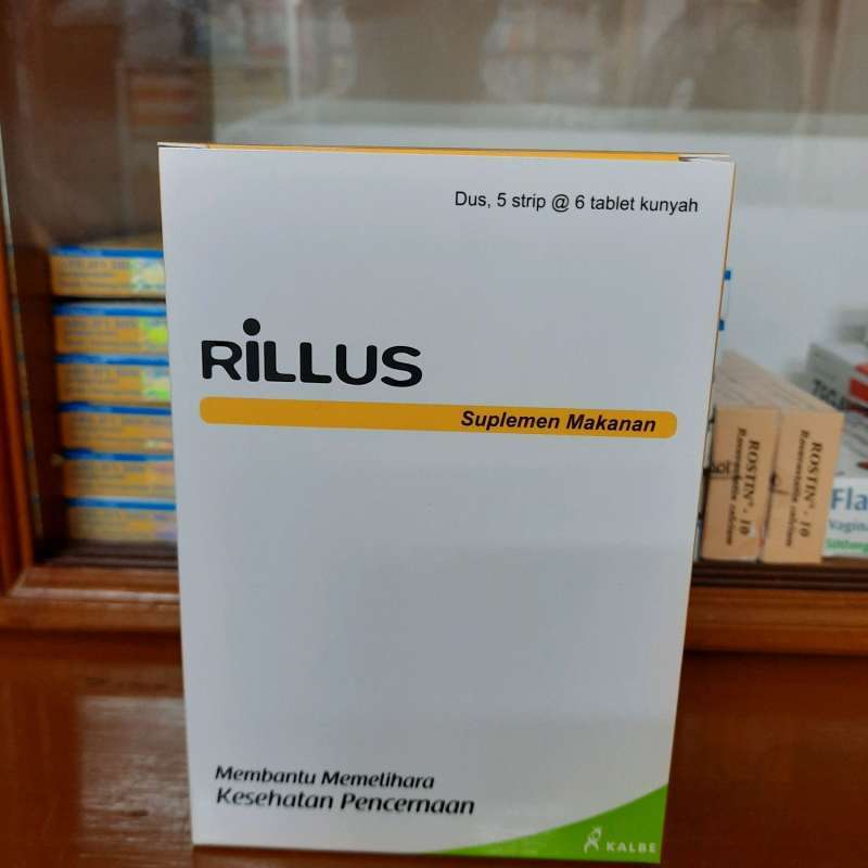 Jual Kalbe Rillus Chewable Tablet Suplemen Kesehatan di Seller Apotik ...
