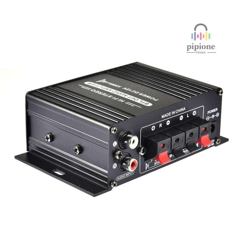 Jual Amplifier Power-Amplifier Receiver Musik Stereo Fm Mp3 Hifi Dc 12v ...