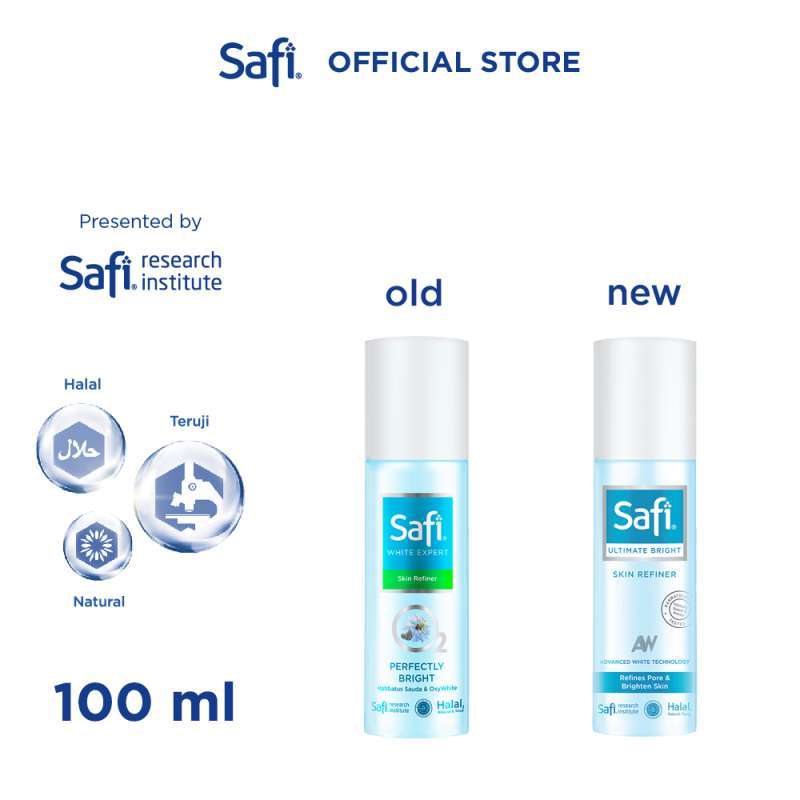 Promo SAFI ULTIMATE BRIGHT SKIN REFINER 100ML - Toner Wajah Diskon 10% ...