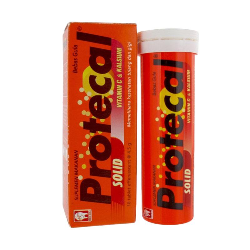 Jual Protecal Solid Effervescent-tube Suplemen Vitamin [10 tablet] di ...
