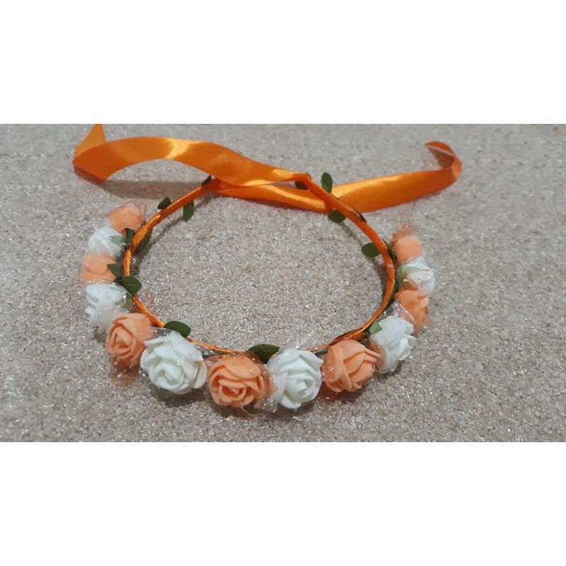 Jual Bando bunga double warna bisa untuk anak2 dan dewasa, untuk ...