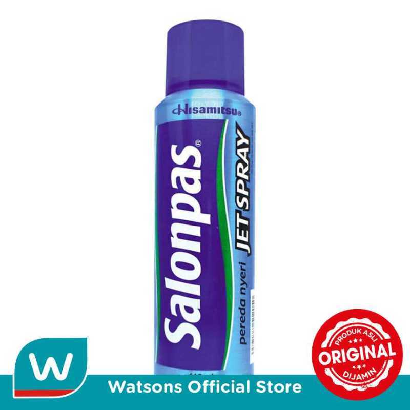 Jual Salonpas Jet Spray Pereda Nyeri [118 mL] di Seller WATSONS ...