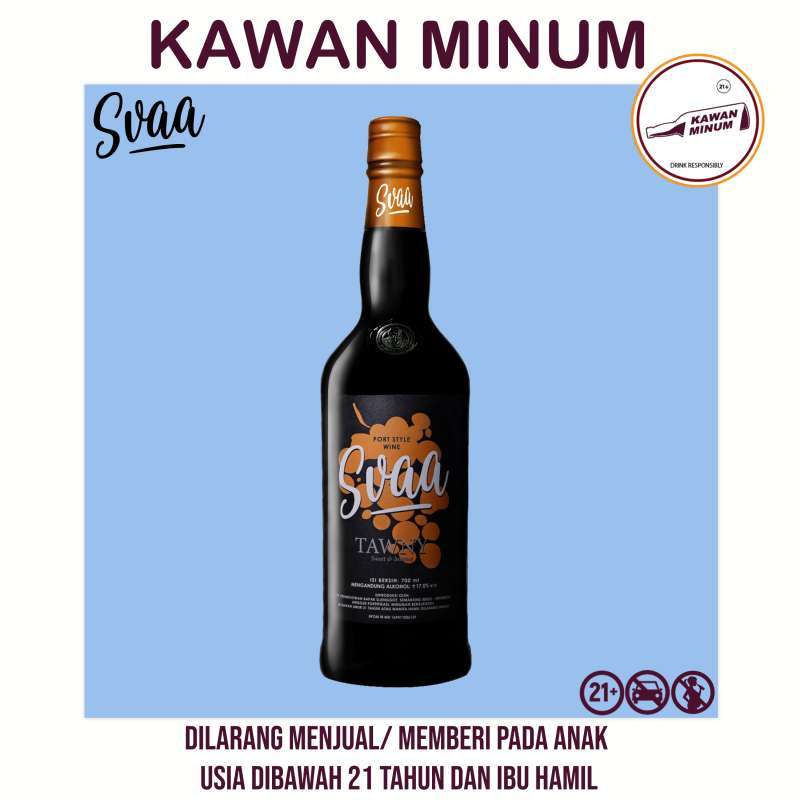 Jual Svaa Tawny Minuman Wine [700 mL] di Seller Kawan Minum - Kebon ...