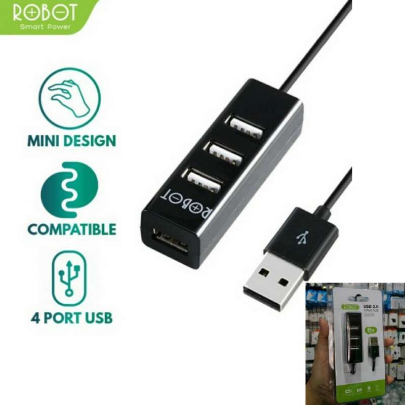 Jual ROBOT H140-80 USB Hub [4 Port/ 80 cm] di Seller ...