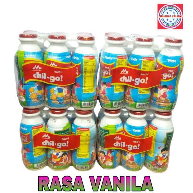 Jual Morinaga Chil Go Vanila Susu Uht [140 Ml/ 1 Karton/ 36 Pcs] Di ...