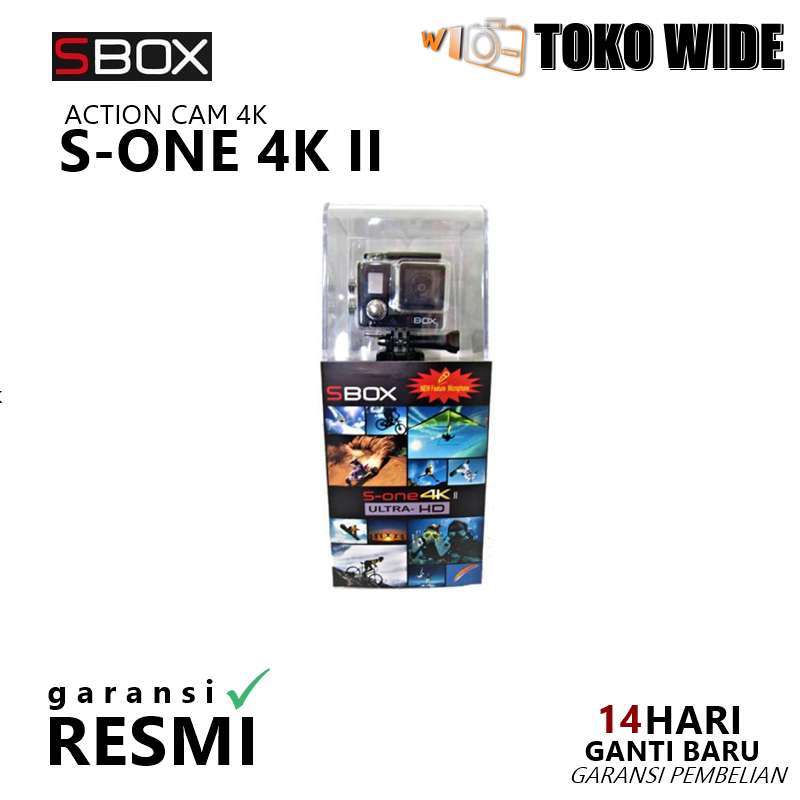 Jual Sbox S-one 4k Mark Ii Ultra Hd - Action Cam Sbox 4k Free Mic Di ...