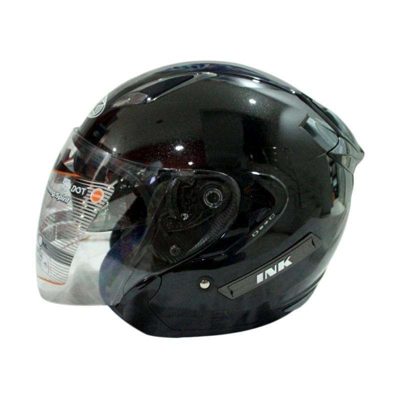 Jual HELM INK METRO HITAM METALIK HELM INK HALF FACE ORIGINAL di Seller ...