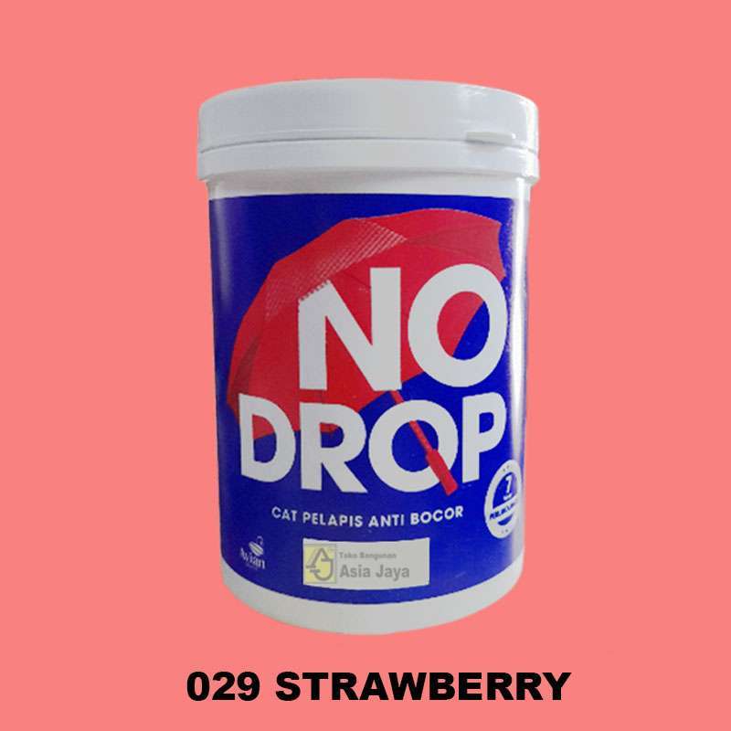 Promo No Drop 029 Cat Pelapis Anti Bocor - Strawberry (1 Kg) Diskon 5% ...