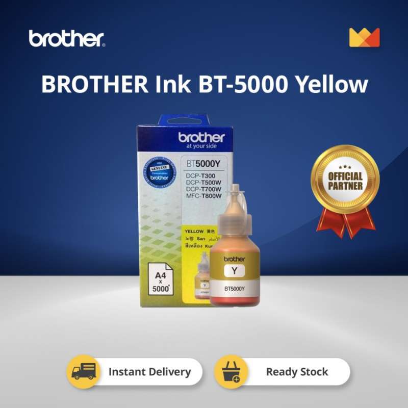 Jual Brother Ink Yellow Bt5000y [bt-5000y] Di Seller Elit - Sunter ...