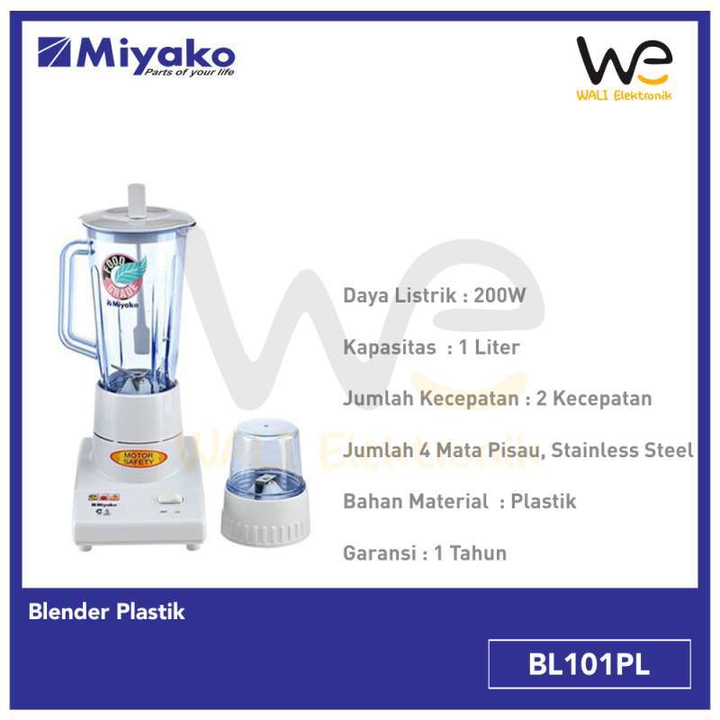Jual Miyako Bl-101 Pl Blender Di Seller Walielektronik - Kalideres ...