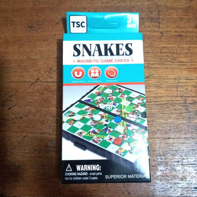 Jual snakes magnetic game - mainan anak ular tangga mini - ULAR TANGGA ...